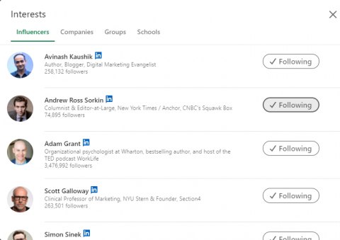 How do you add interests to LinkedIn? With these quick steps.